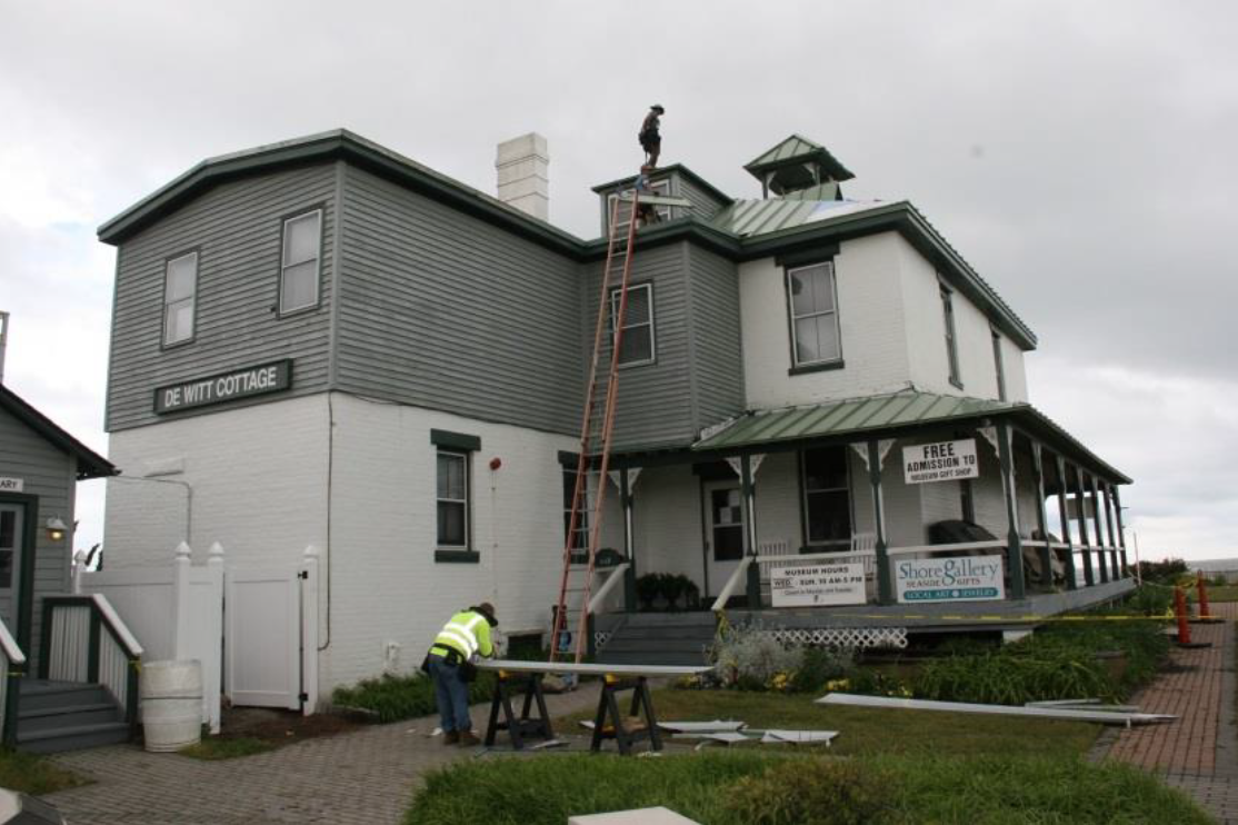 May Day, New Roof Installed For deWitt Cottage – Atlantic Wildfowl ...